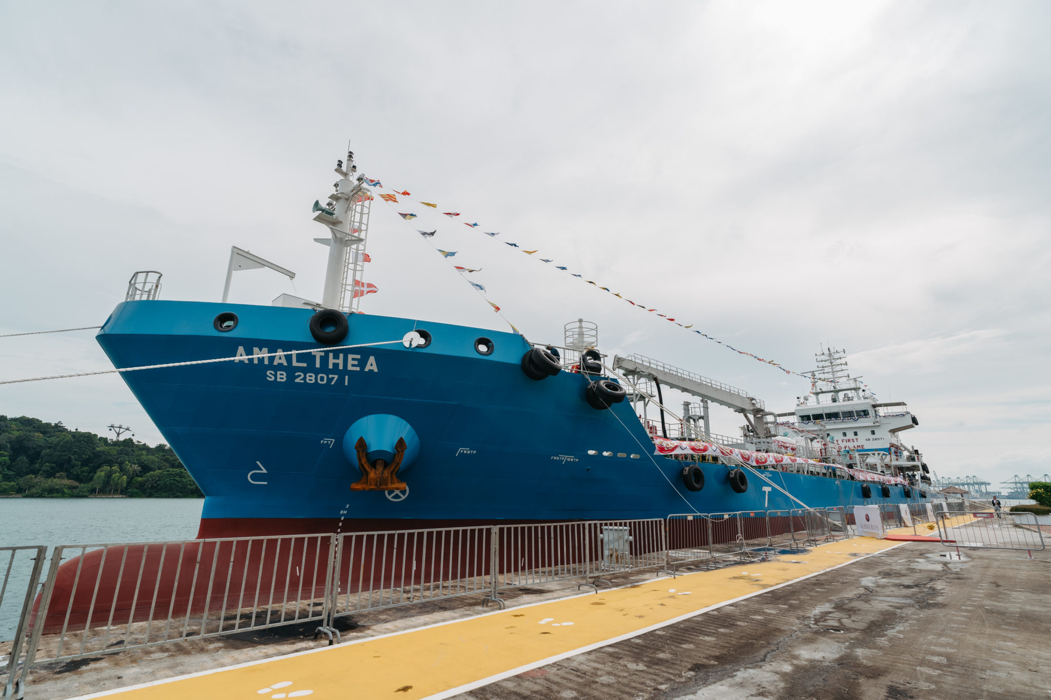 Minerva Bunkering Welcomes the New LNG Dual-Fuel Bunker Tanker ...